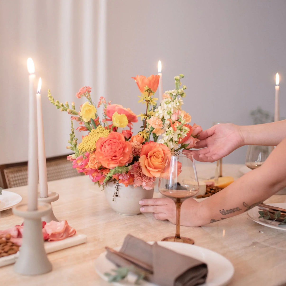 Medium Bowl Centrepiece – May Flowers